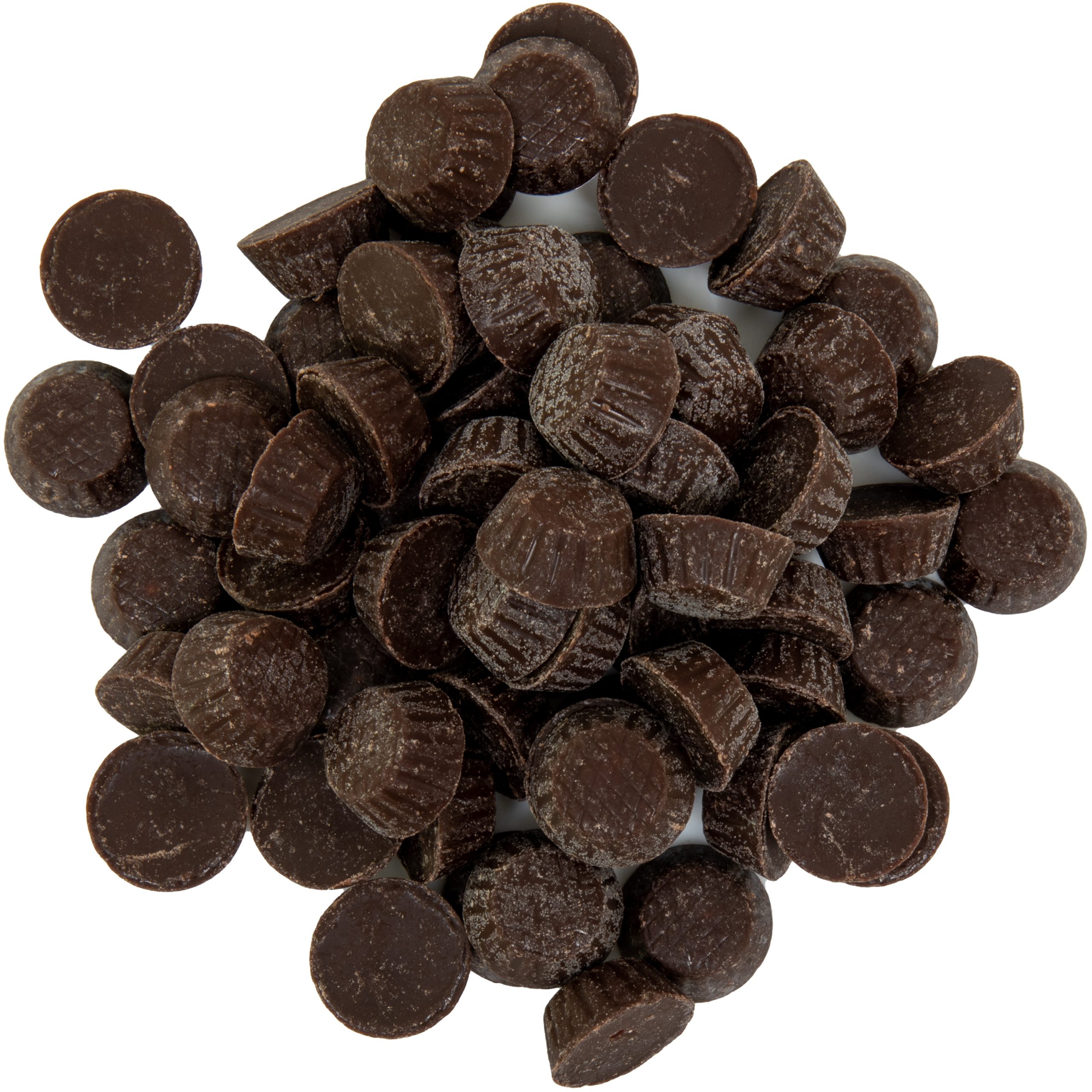 Dark Raspberry Truffle Cups Mini Shelf Stable - Whole - TR Toppers