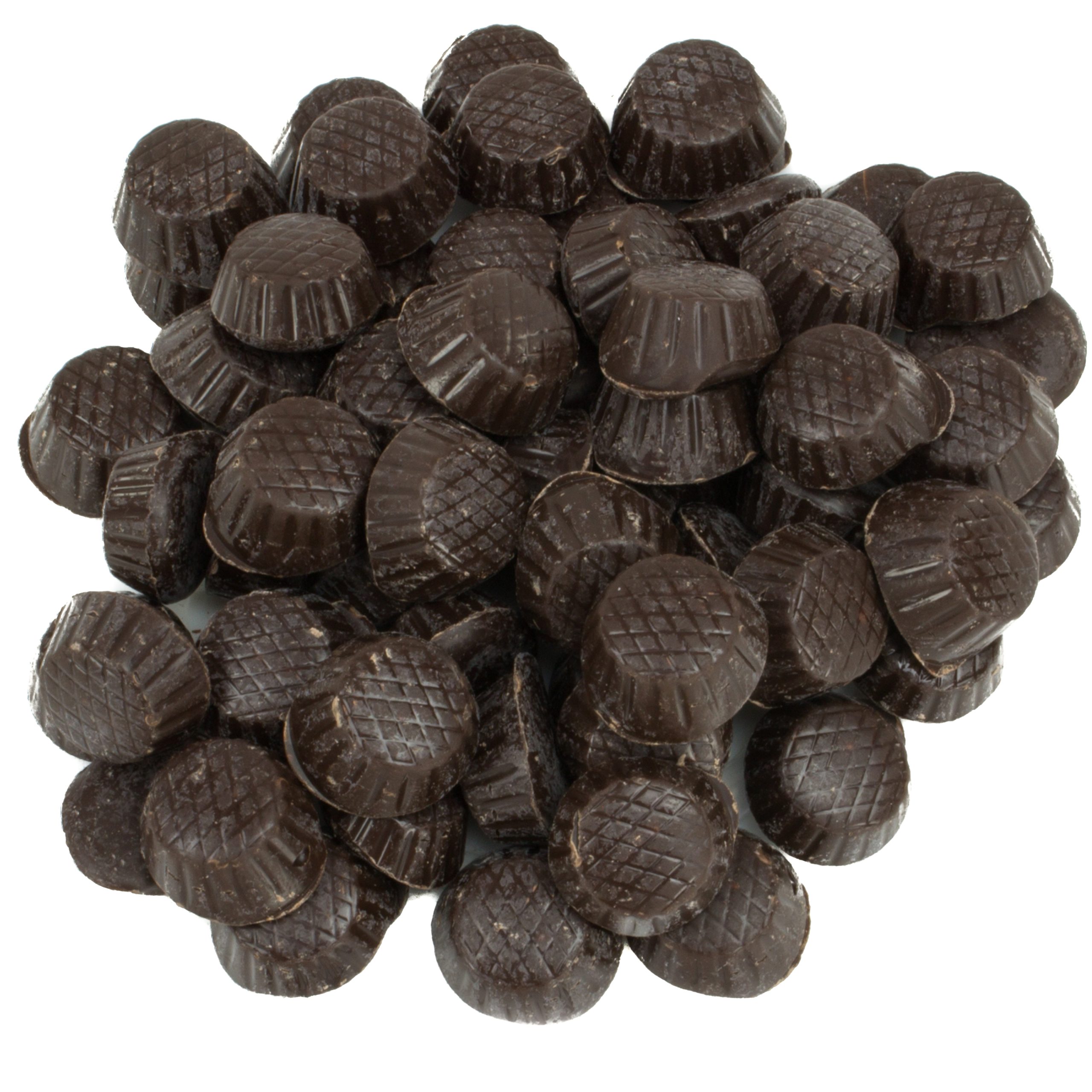 Dark Raspberry Truffle Cups Mini Shelf Stable - Whole - TR Toppers